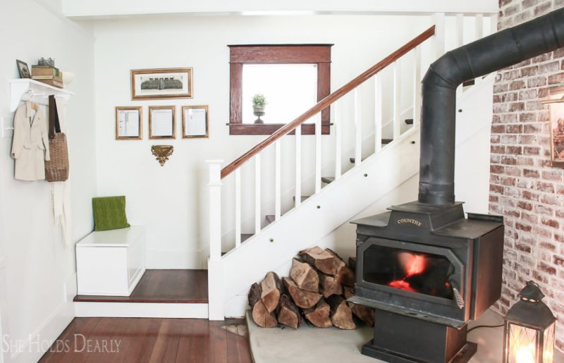 Fireside Room Reveal - She Holds Dearly