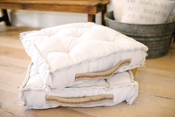 French Mattress Cushion Tutorial - She Holds Dearly