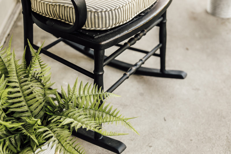 How to Turn a Chair into a Rocking Chair - She Holds Dearly