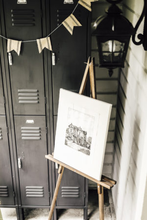 Using Fusion Mineral Paint For Lockers - She Holds Dearly