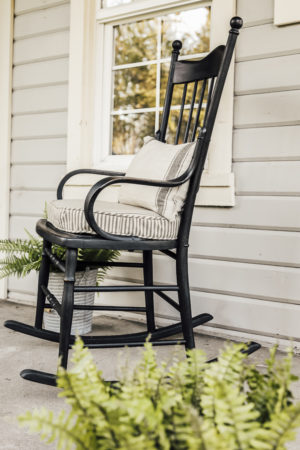How to Turn a Chair into a Rocking Chair - She Holds Dearly