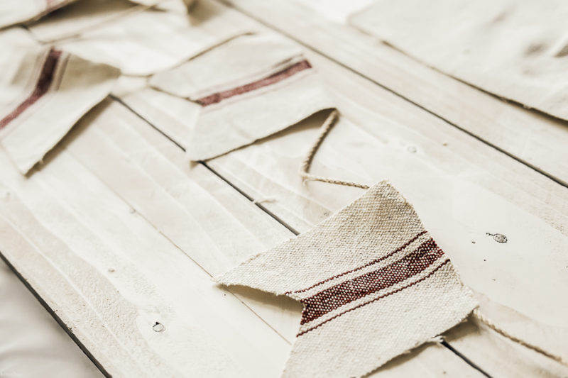 DIY Bunting Banner From Fabric Remnants - She Holds Dearly