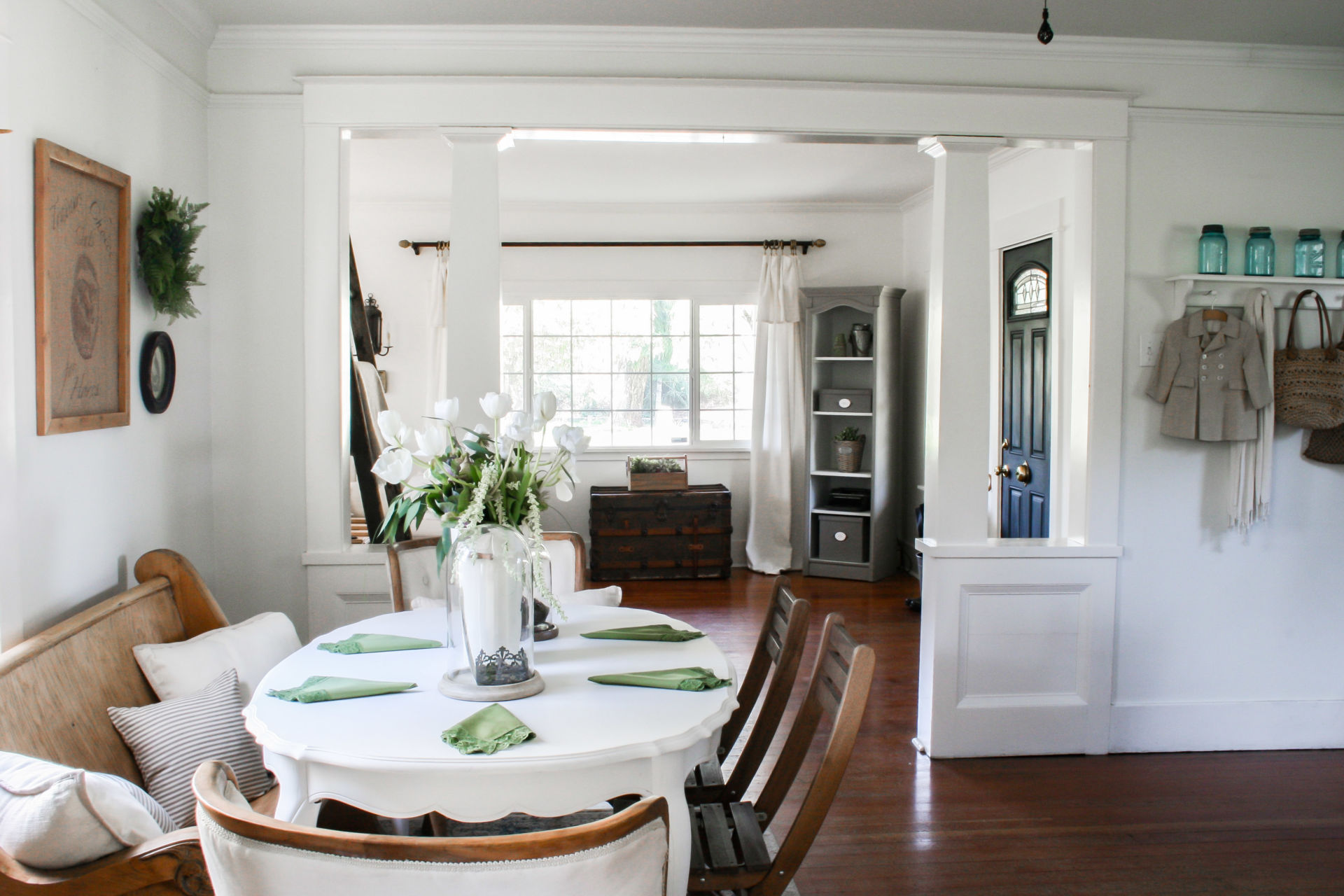 Full Farmhouse Tour Before and After - She Holds Dearly