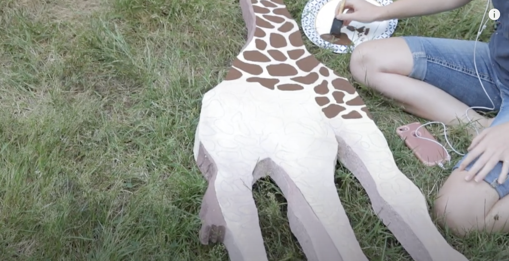How to DIY Life Size Party Animals That Stand Alone - She Holds Dearly