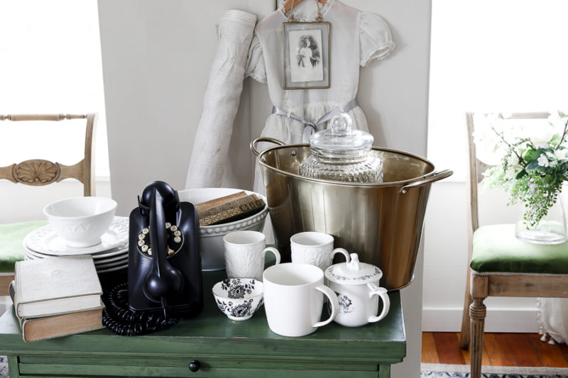 How to Decorate with Thrift Store Finds - She Holds Dearly