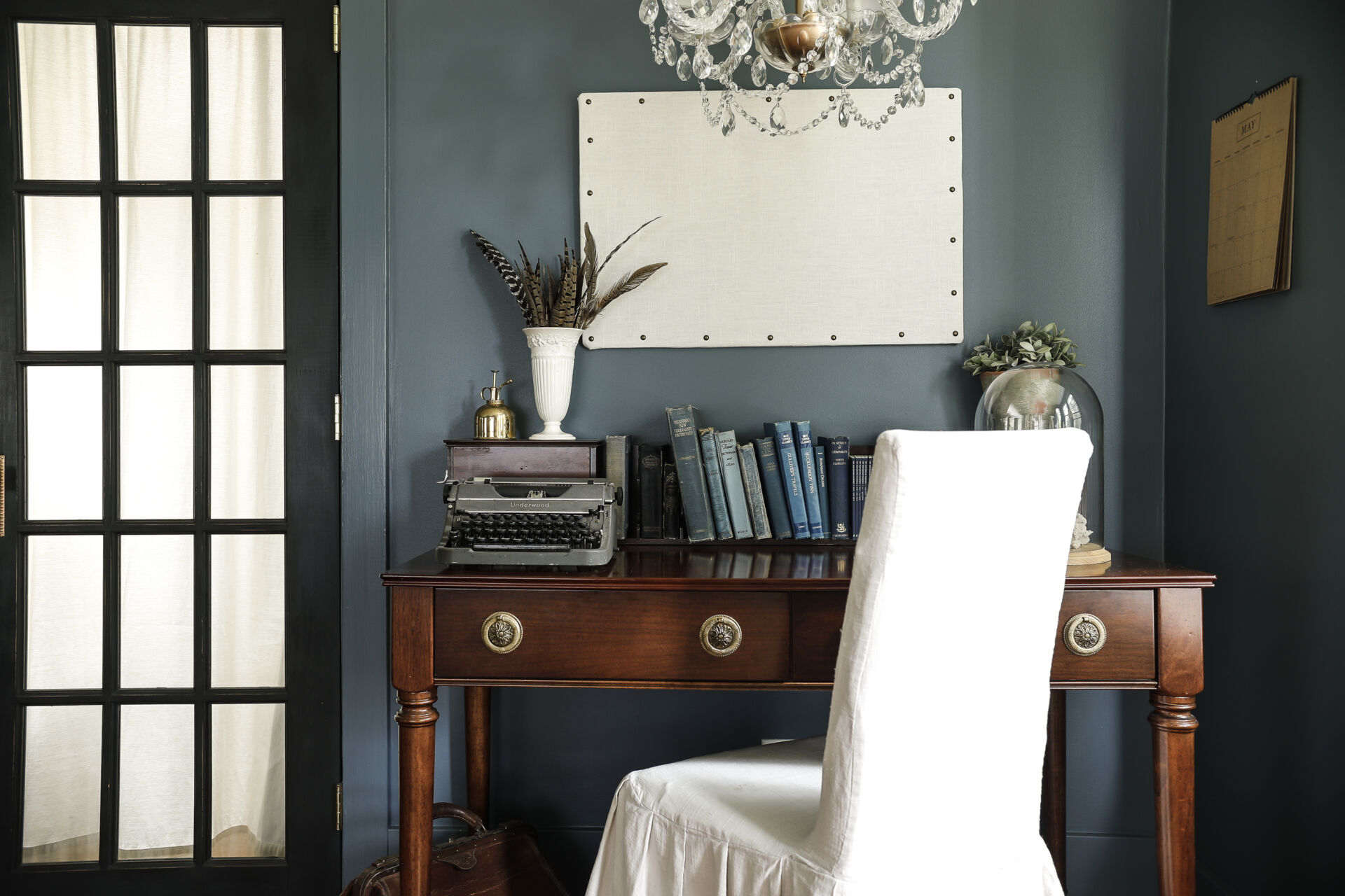 New Jane Austen Style Living Room Makeover - She Holds Dearly