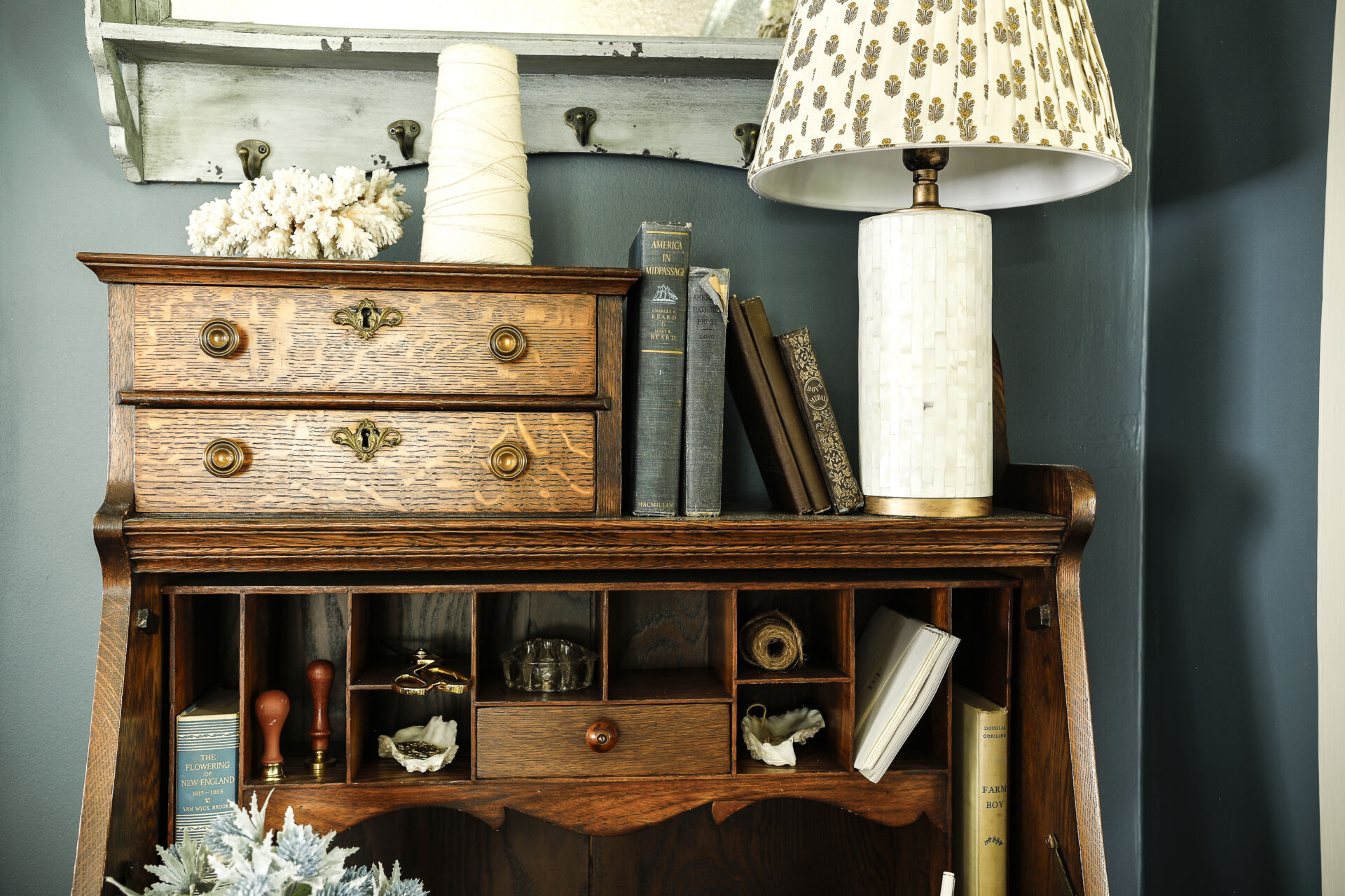 New Jane Austen Style Living Room Makeover - She Holds Dearly