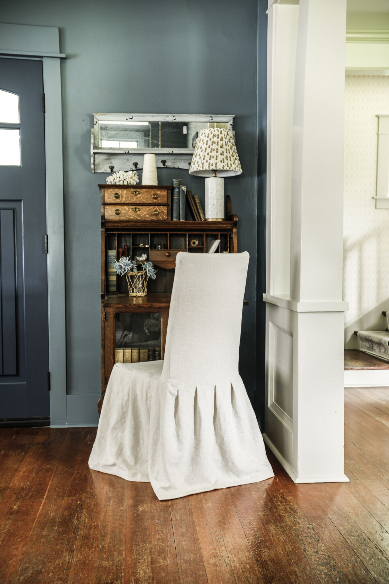 New Jane Austen Style Living Room Makeover - She Holds Dearly