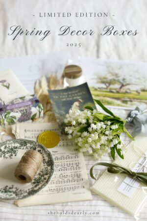 Brand New | Spring Decor Boxes - She Holds Dearly